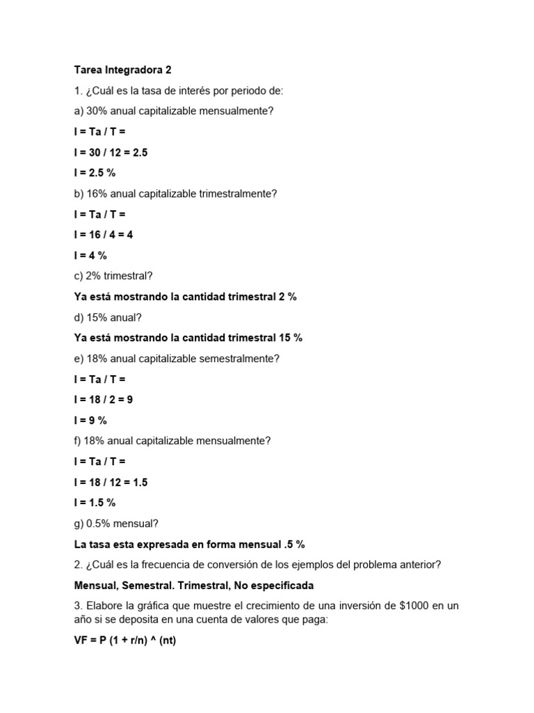 Tarea Integradora 2 U2 | PDF