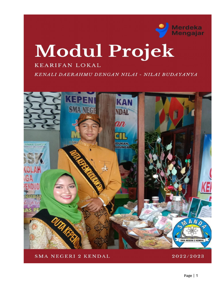 Modul Projek - Modul Projek Kearifan Lokal - Fase E | PDF