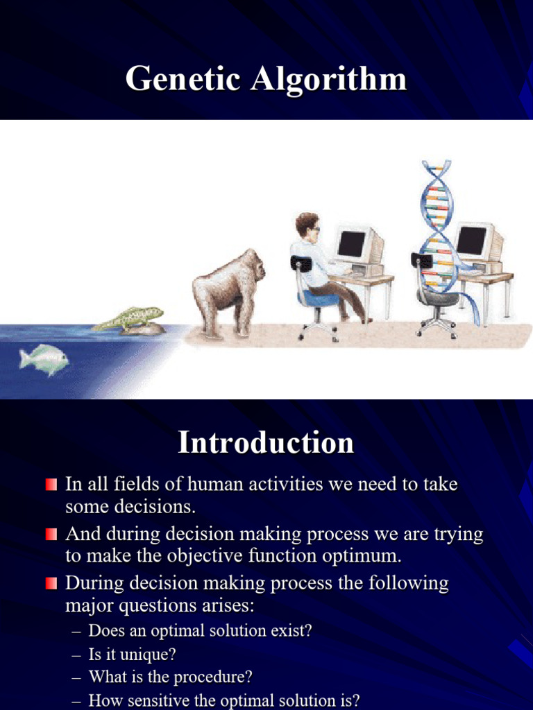 Ga 3 | PDF | Genetic Algorithm | Mathematical Optimization