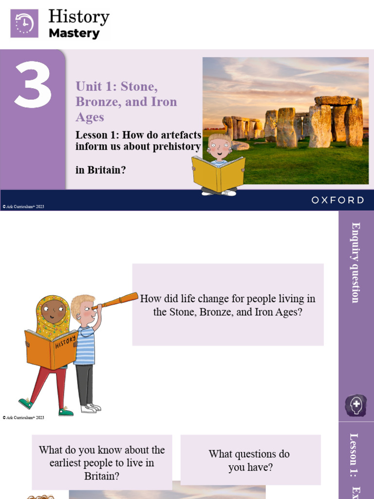 Lesson 1 Stoneage | PDF | Stone Age | Artifact (Archaeology)