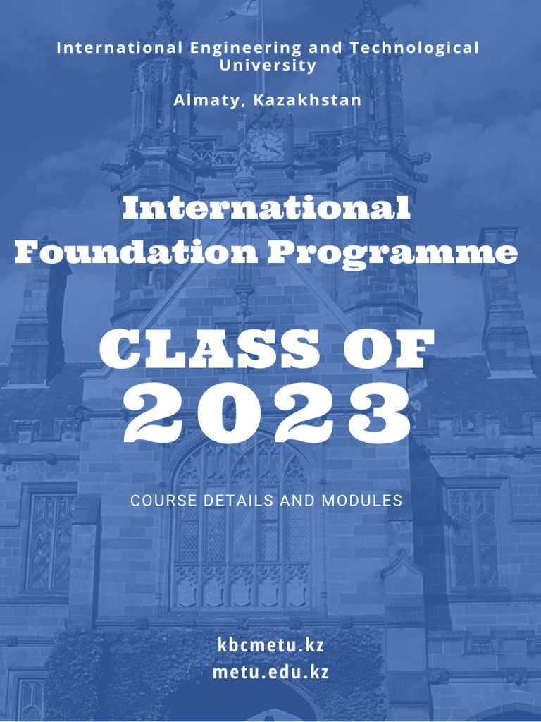 2023 Foundation Programme Syllabus | PDF | Entrepreneurship | Leadership