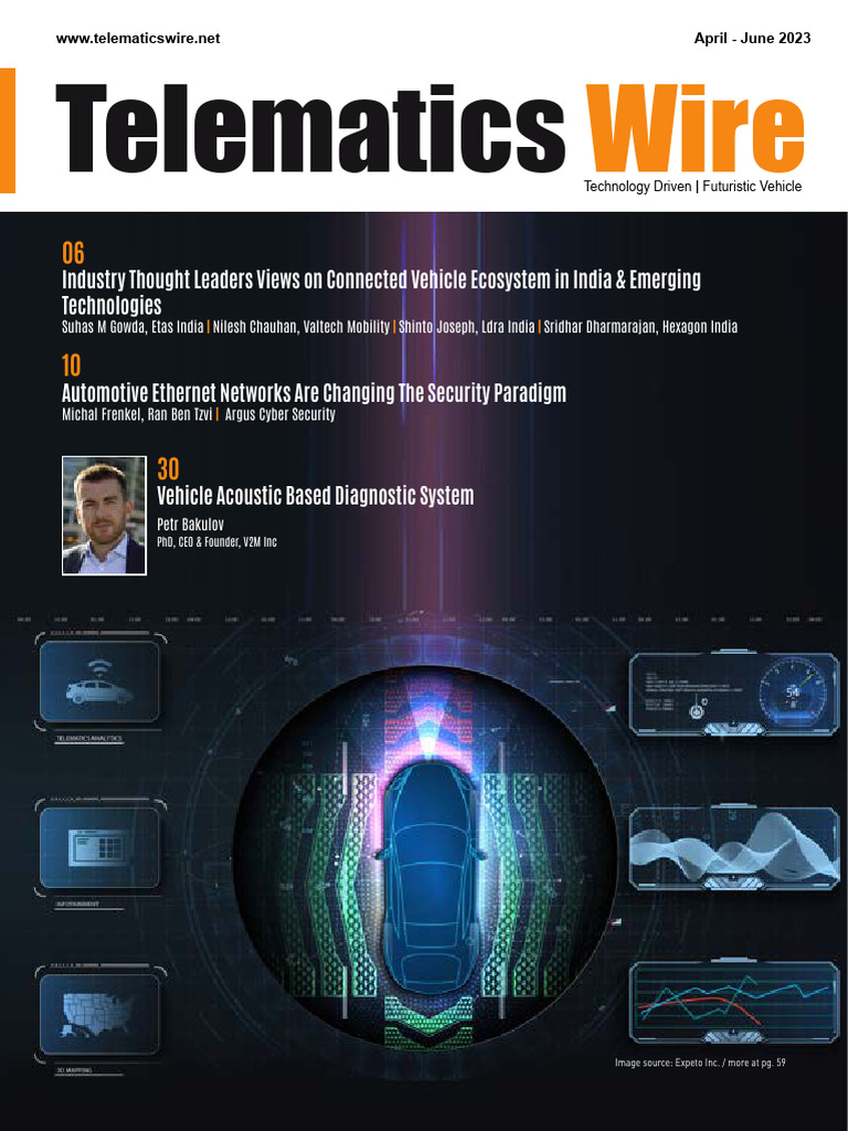 Telematics Wire April2023 Compressed | Download Free PDF | Computer Network | Cloud Computing