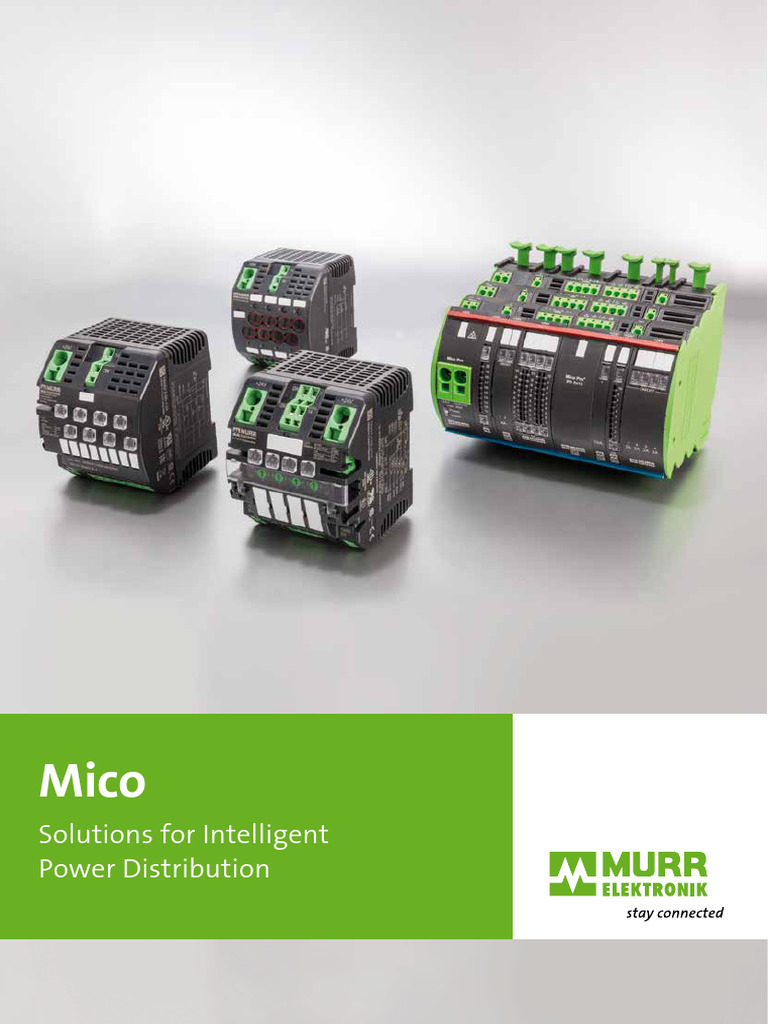 B MICO-Family 03-21 EN | PDF | Power Supply | Fuse (Electrical)