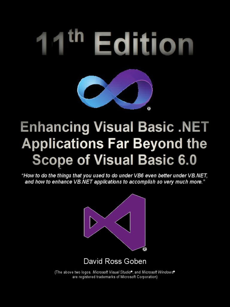 Enhancing Visual Basic Net Beyond The Scope Of Visual Basic 60 Pdf Visual Basic Net