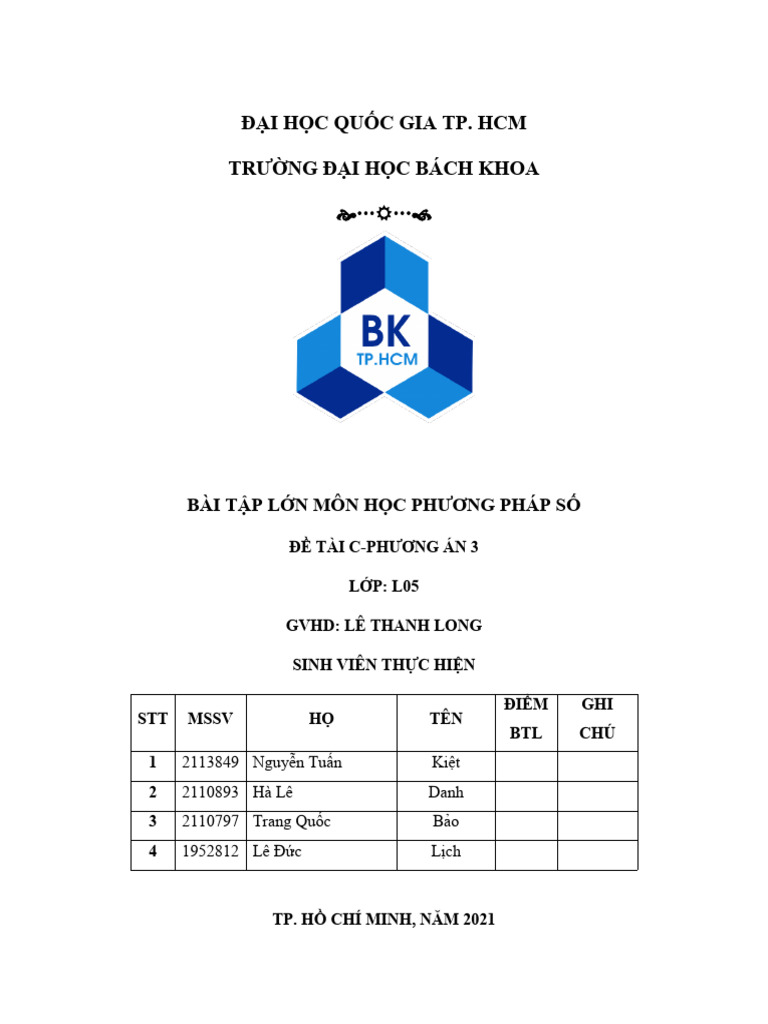 BTL PPS Nhóm 1 | PDF