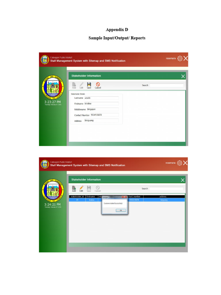 Appendix D Input Output | PDF | Finance & Money Management | Computers