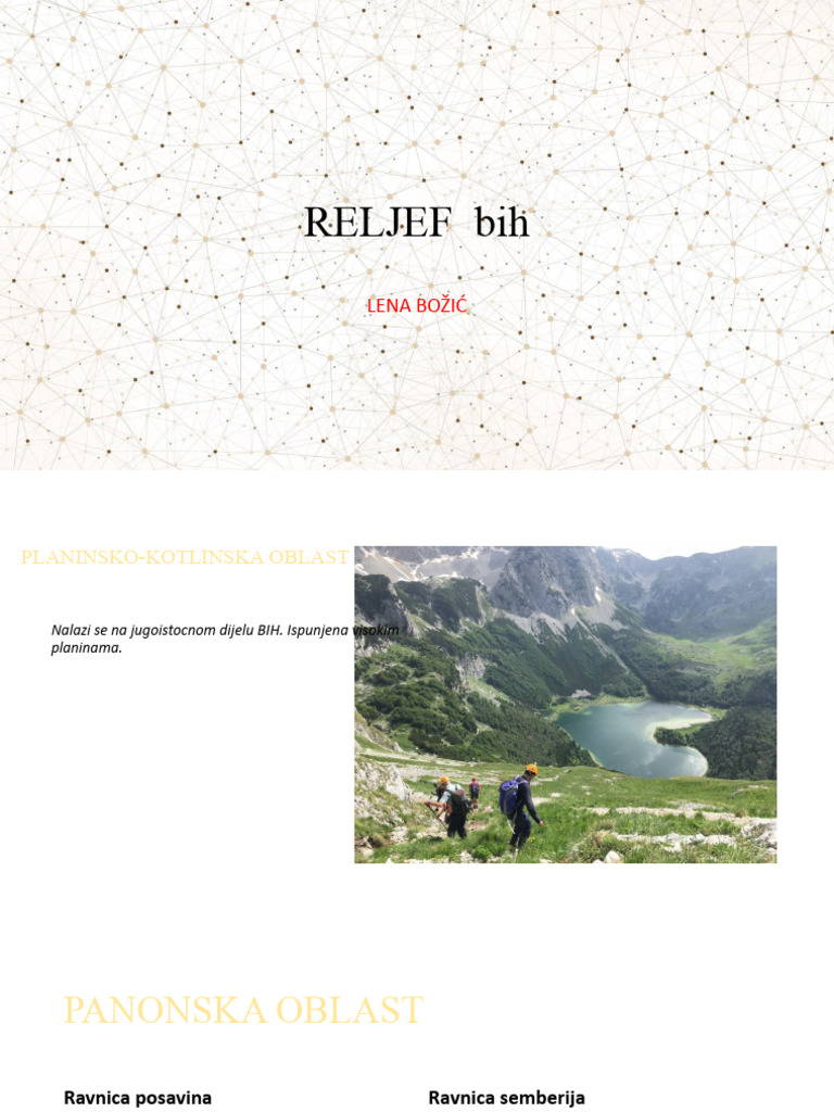 RELJEF bih | PDF