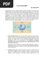 Unit - 1 Morgan'S Model To Define Ihrm | PDF | Human Resource ...