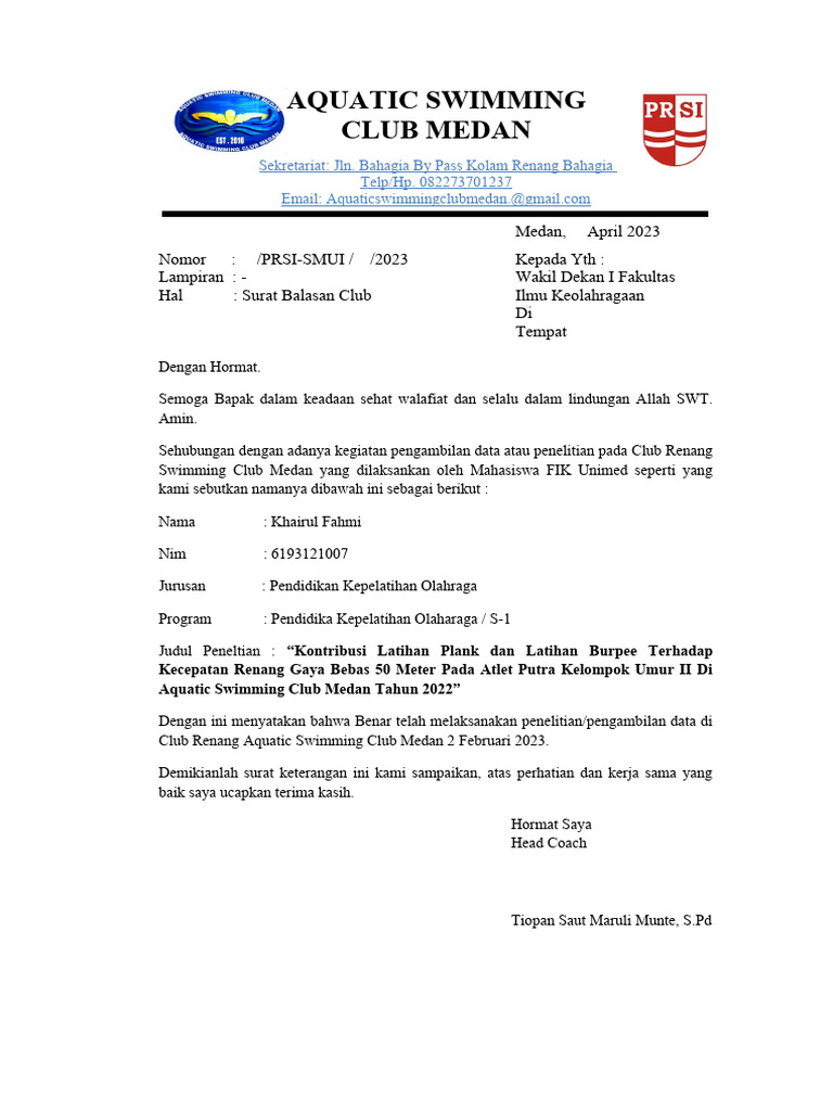 Aquatic Swimming | PDF