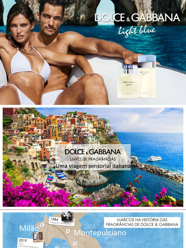 D&G | PDF | Perfume | Itália