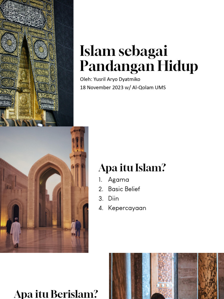 Islamic Worldview | PDF