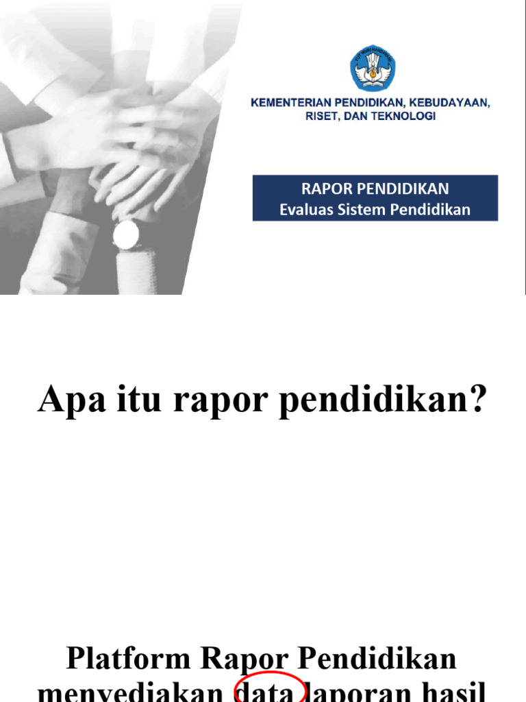 Rapor Pendidikan SMA Negeri 1 Kelua 2023 | PDF | Kesehatan Holistik