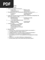 Quiz Operating System | PDF | Process (Computing) | Scheduling (Computing)