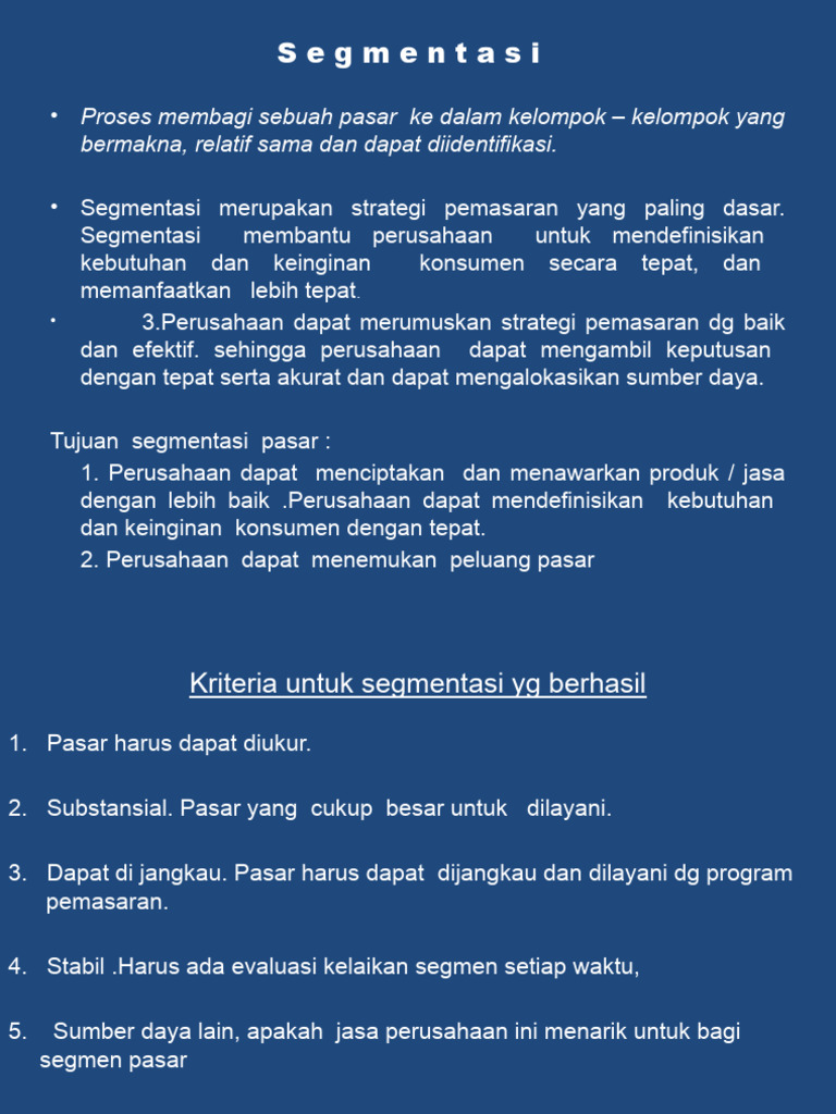 Bab 3 Segmentasi | PDF