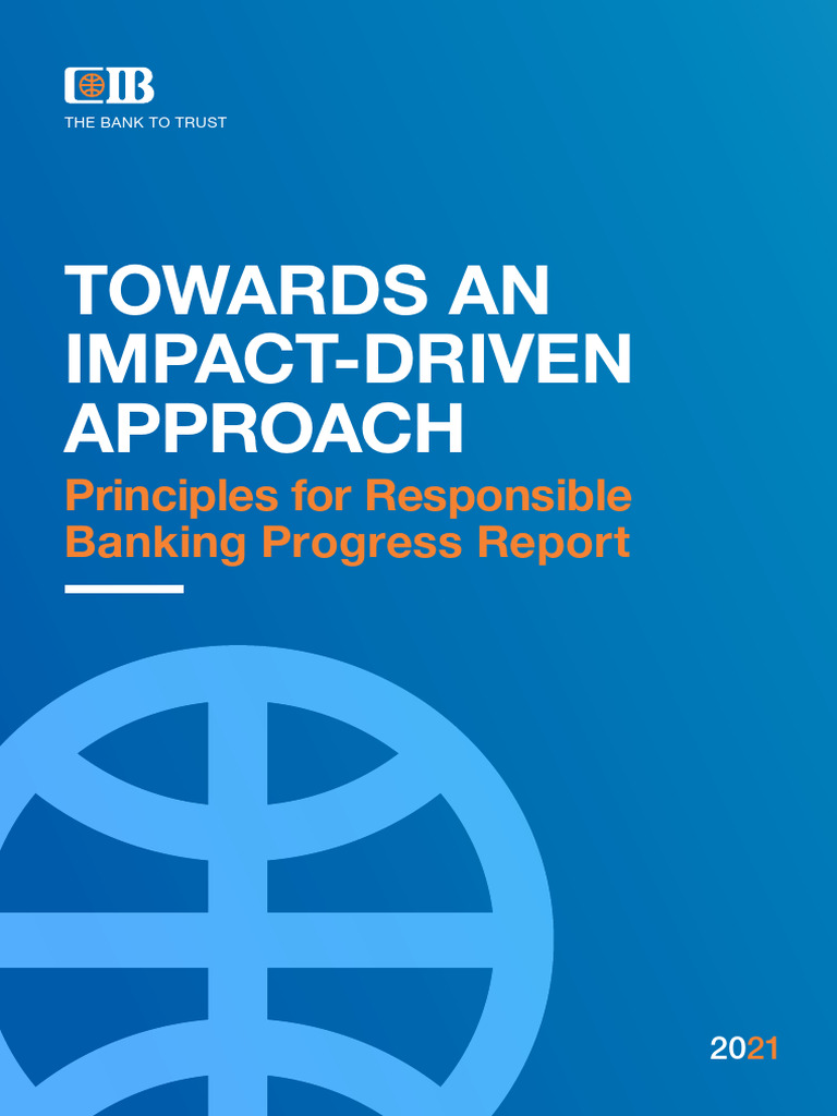 Cib PRB 2021 | PDF | Sustainability | Governance