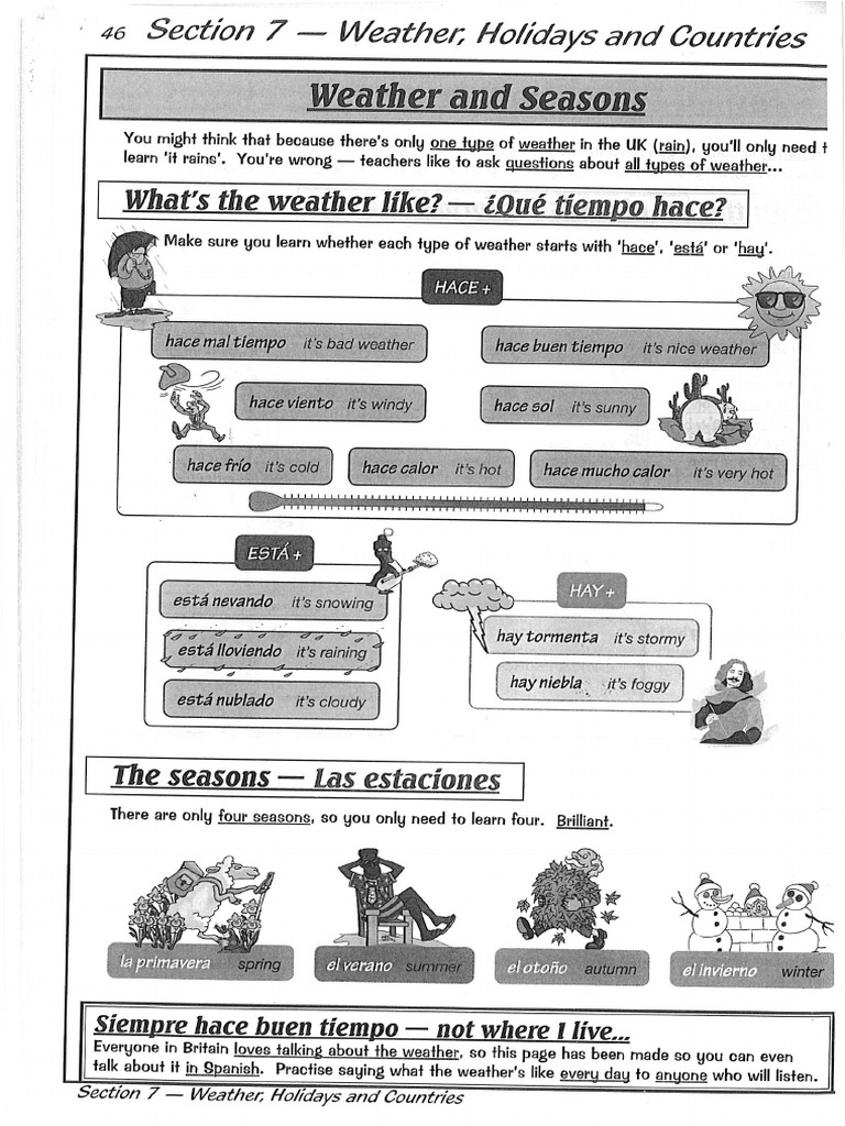 Weather, Holidays, Countries | PDF