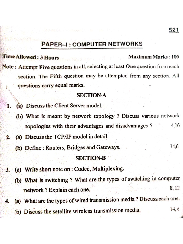 2022 Cn Bsc It 2022 Qp | PDF