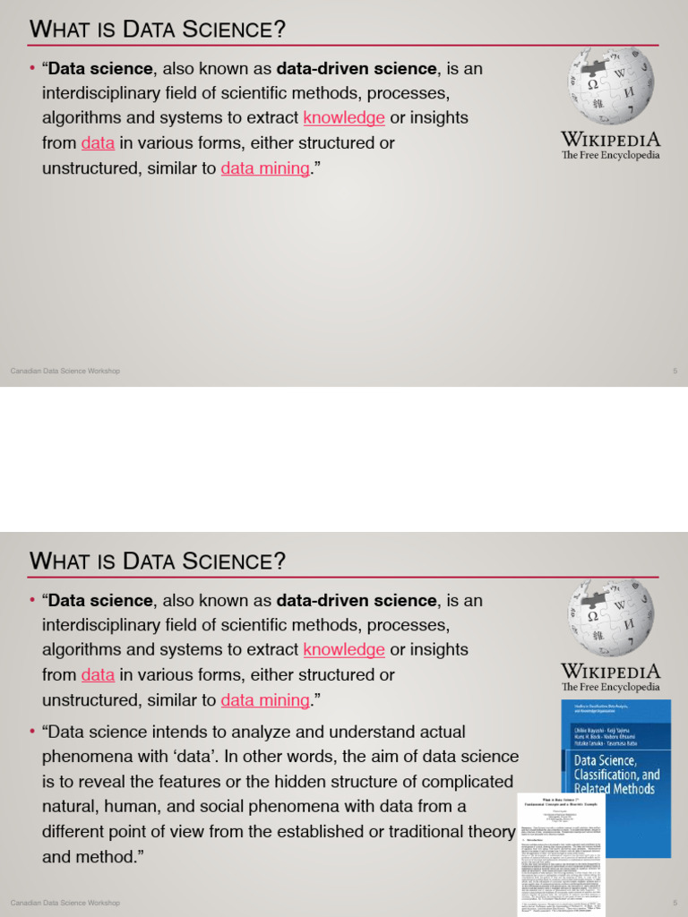 Data Science Presentation | Download Free PDF | Data Science | Data