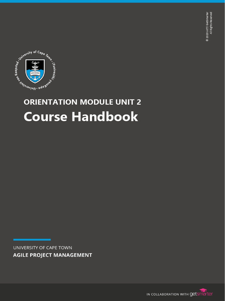 UCT AGP OMU2 Course Handbook | Download Free PDF | Agile Software ...