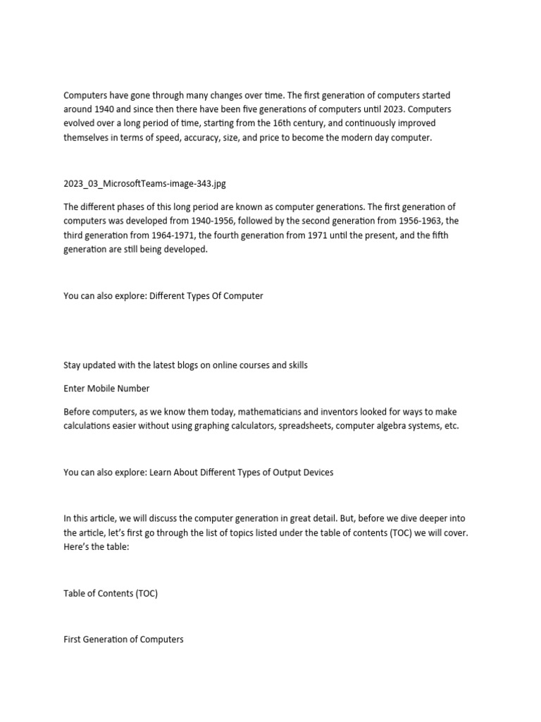 Computers have-WPS Office | PDF | Random Access Memory | Integrated Circuit