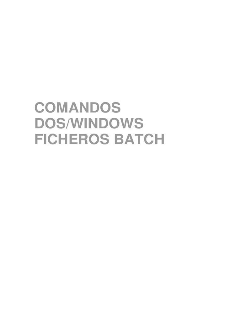 Ut 1.2 CMD Dos Windows | PDF | Archivo de computadora | Periférico