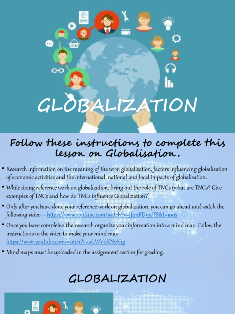 Grade 10 - Globalization | PDF | Globalization | Economies