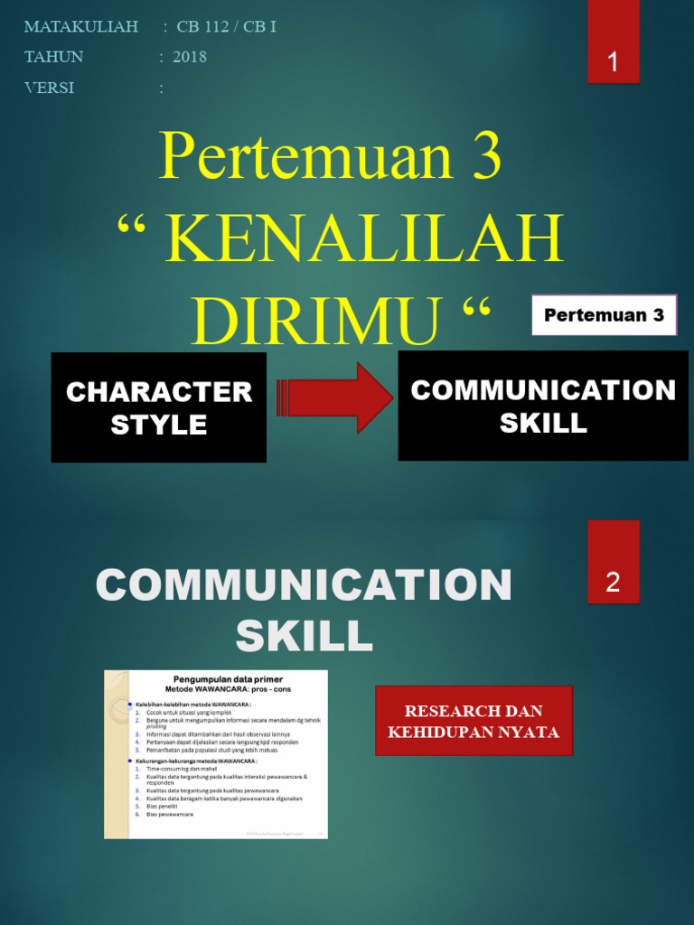 Karakter Building | PDF