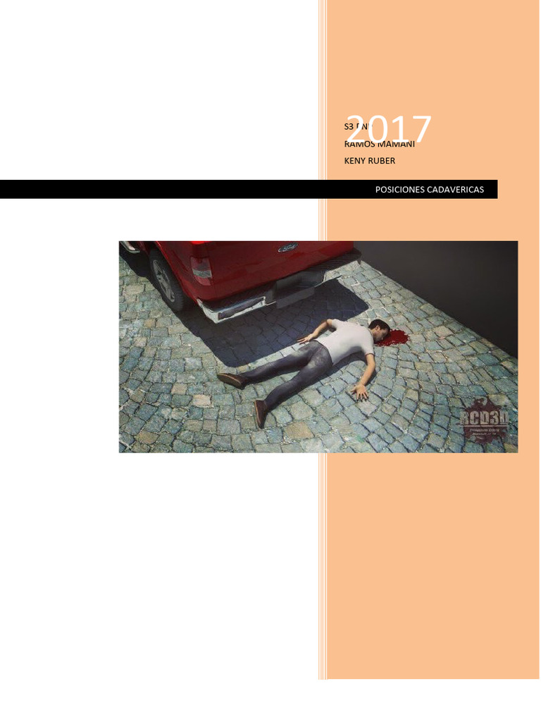 Posiciones Cadavericas | PDF