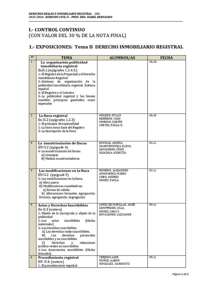 Control Continuo 23-24 g201 | PDF