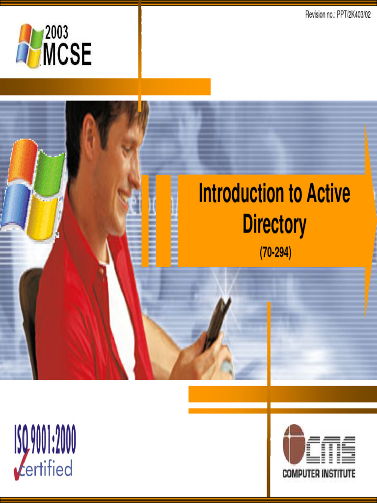 01 Introduction To Active Directory | PDF | Active Directory | Data Management