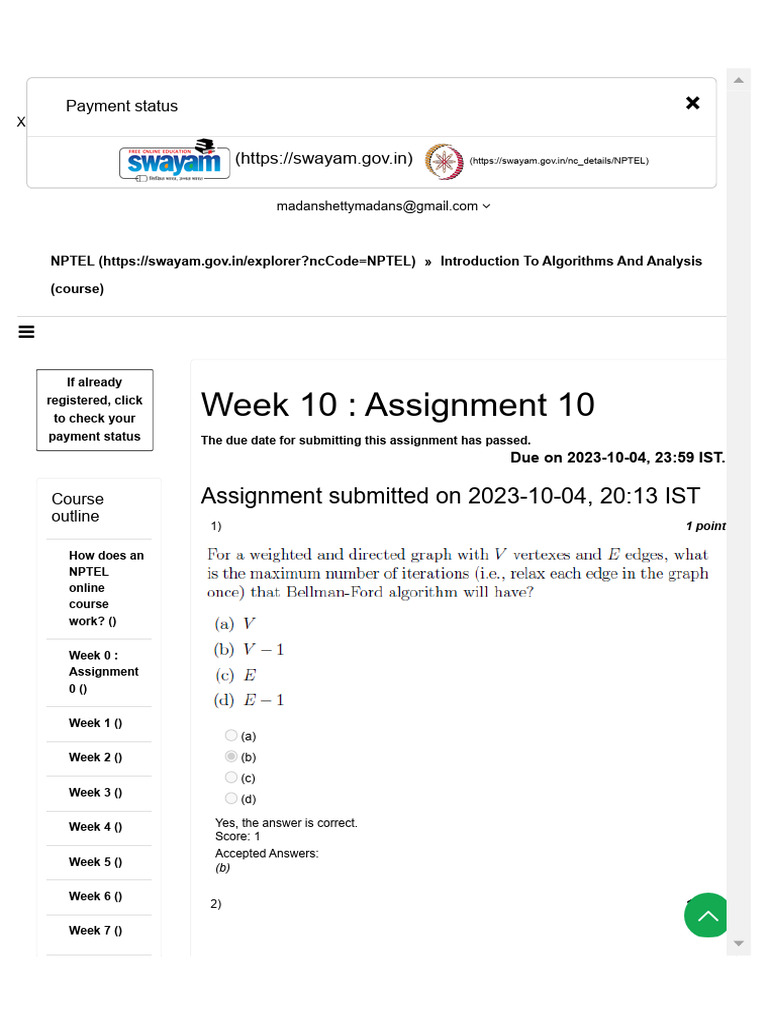 Introduction to Algorithms Course | PDF