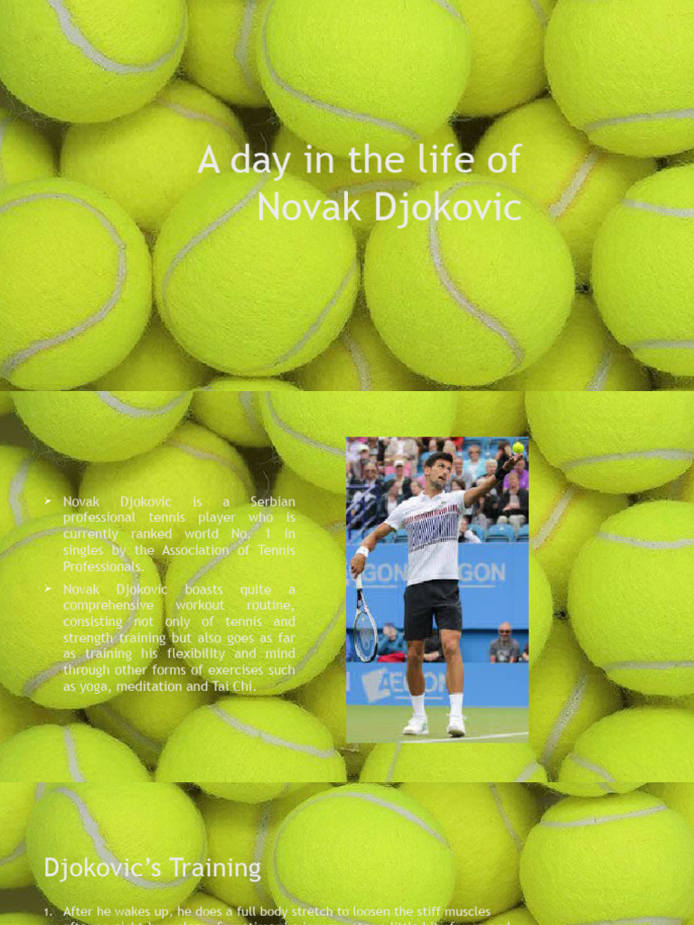Novak Djokovic's Daily Workout Routine | PDF | Determinants Of Health ...