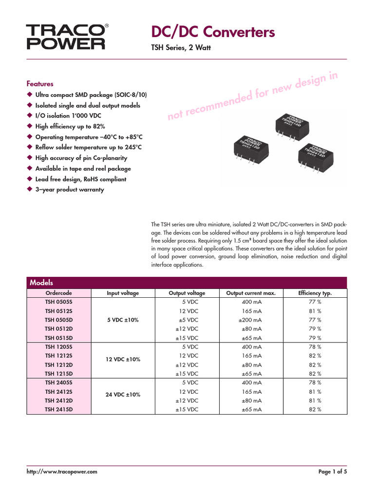 tsh_datasheet | PDF