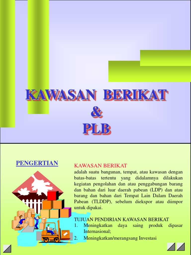 Kawasan Berikat Dan PLB | PDF