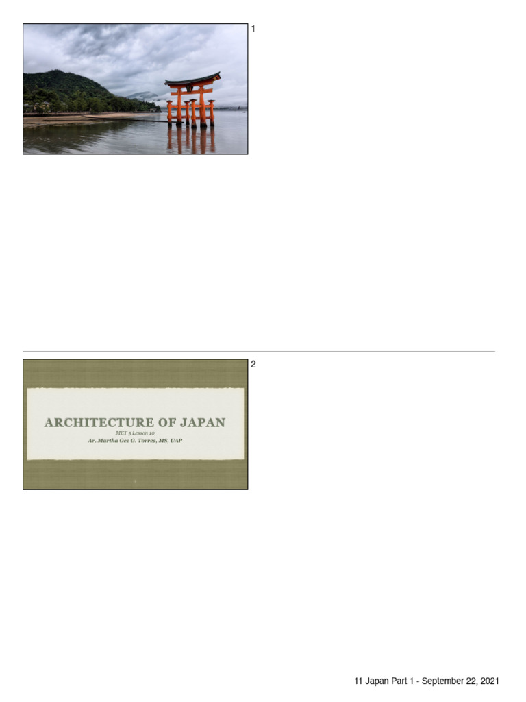 11 Japan Part 1 | PDF | Japan | Carpentry