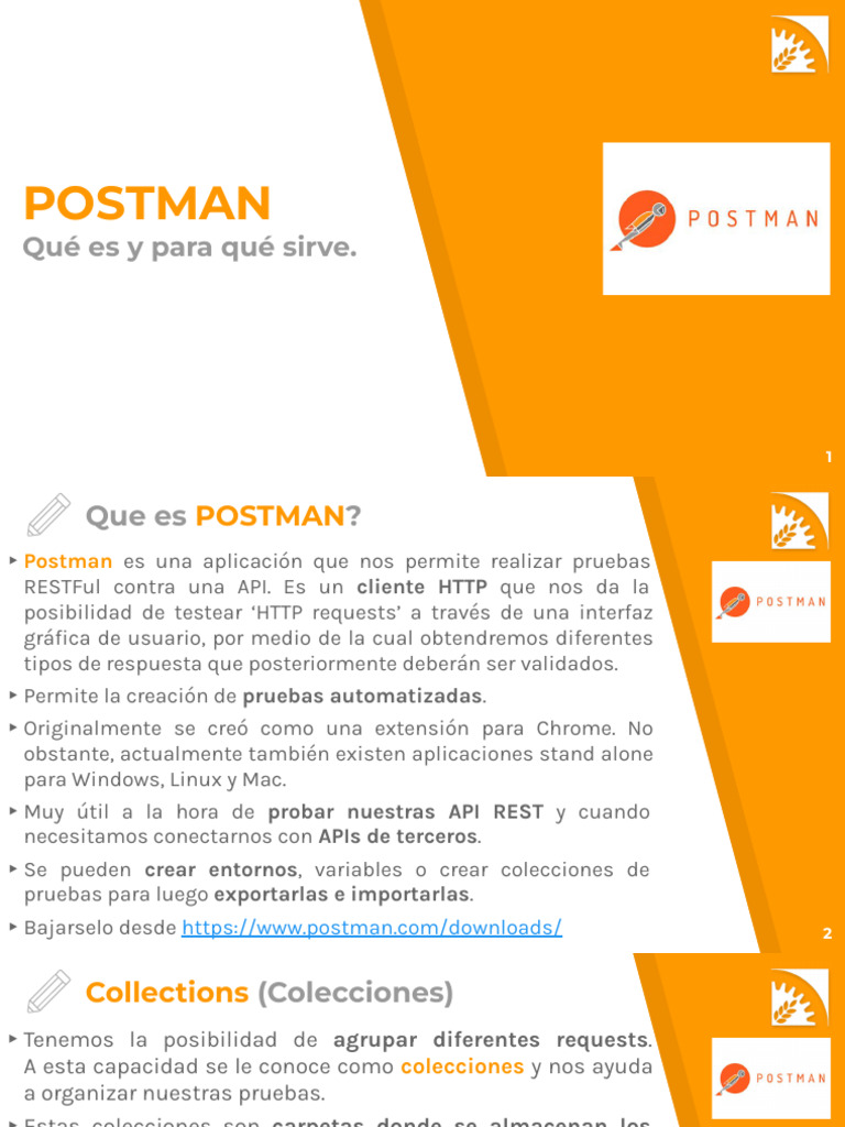 02-00 - Postman Que Es y para Que Sirve - Consumir OMDB API | PDF | Transferencia de estado ...