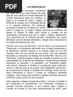 Resumen de Los Miserables | PDF | Los Miserables | Cosette