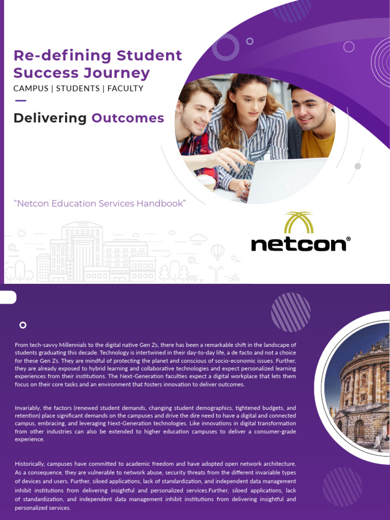 Higher Education Portfolio - Netcon Technologies | PDF | Cloud ...