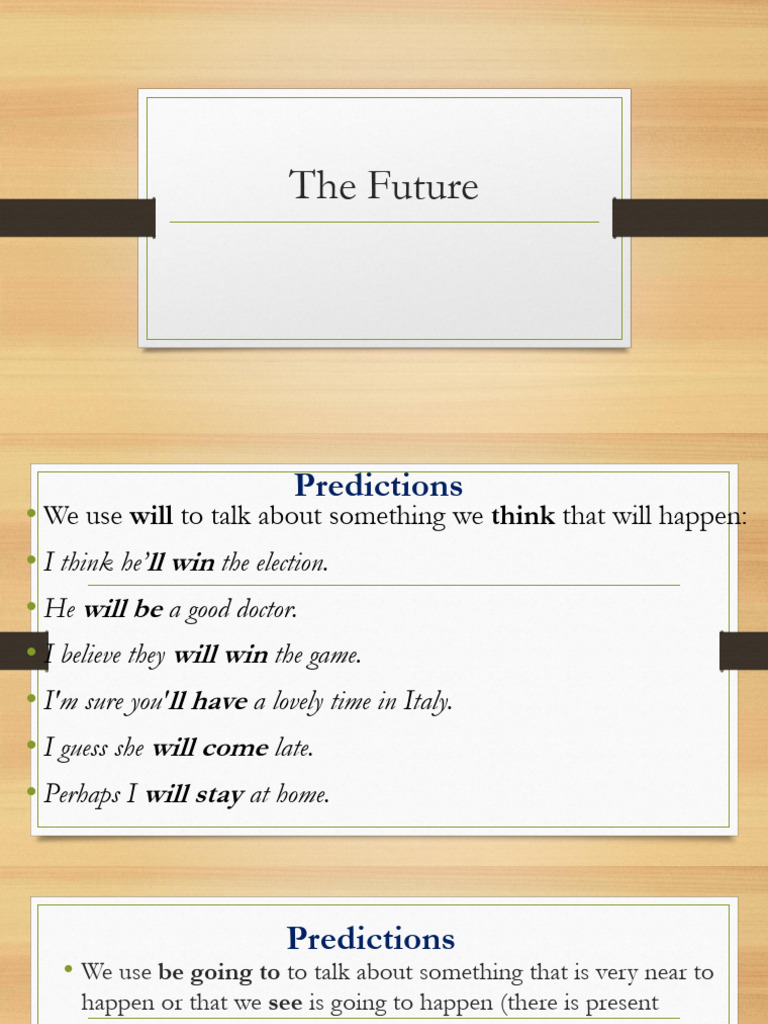 2nd Prep Future | PDF