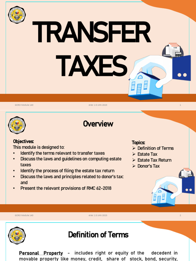 Transfer Taxes | PDF