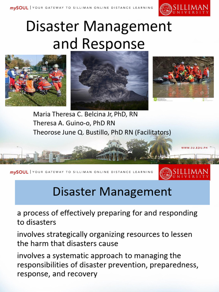 Disaster Management and Response | PDF | Emergency Management ...