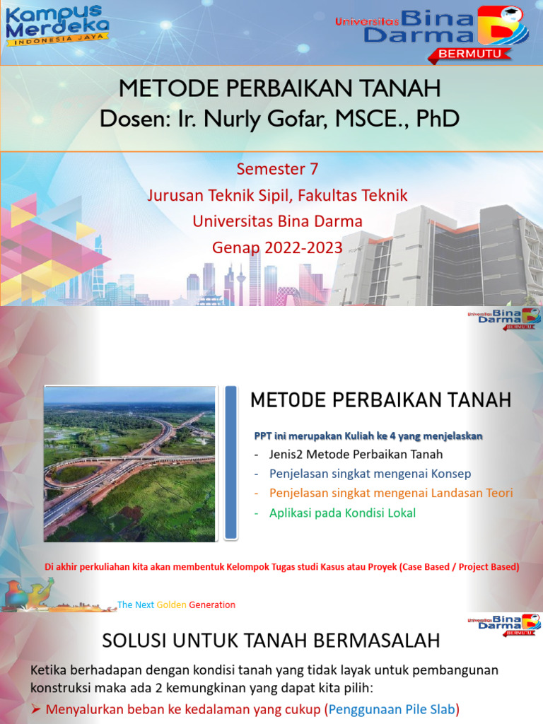 Metode Perbaikan Tanah | PDF