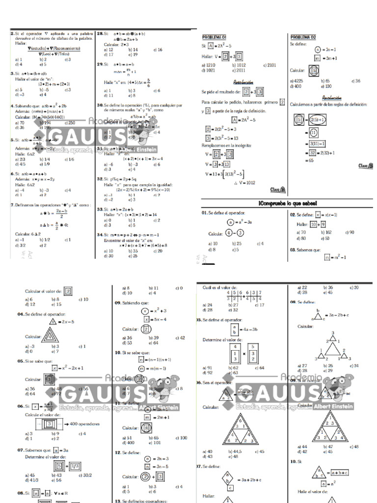 Operadores-matematicos-RM-2 | PDF