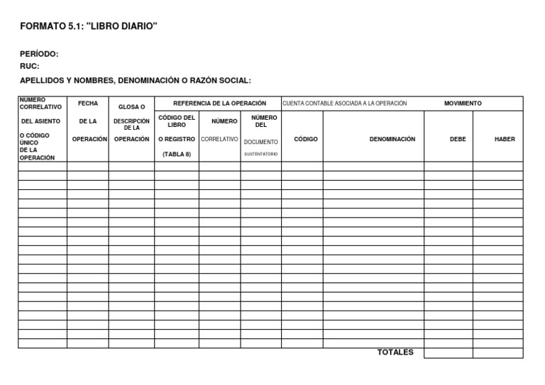 Libro Diario para Completar | PDF