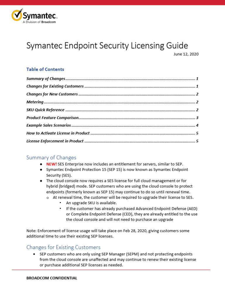 Symantec Endpoint Security Licensing Guide | PDF | Mobile App | Cloud ...
