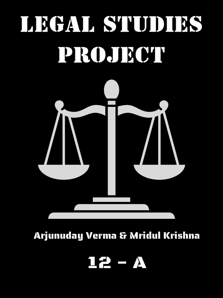 Legal Studies Project | PDF