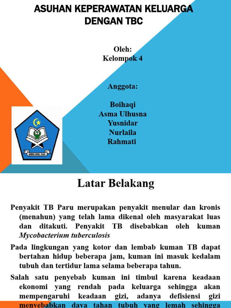 ASUHAN KEPERAWATAN KELUARGA DENGAN TBC | PDF