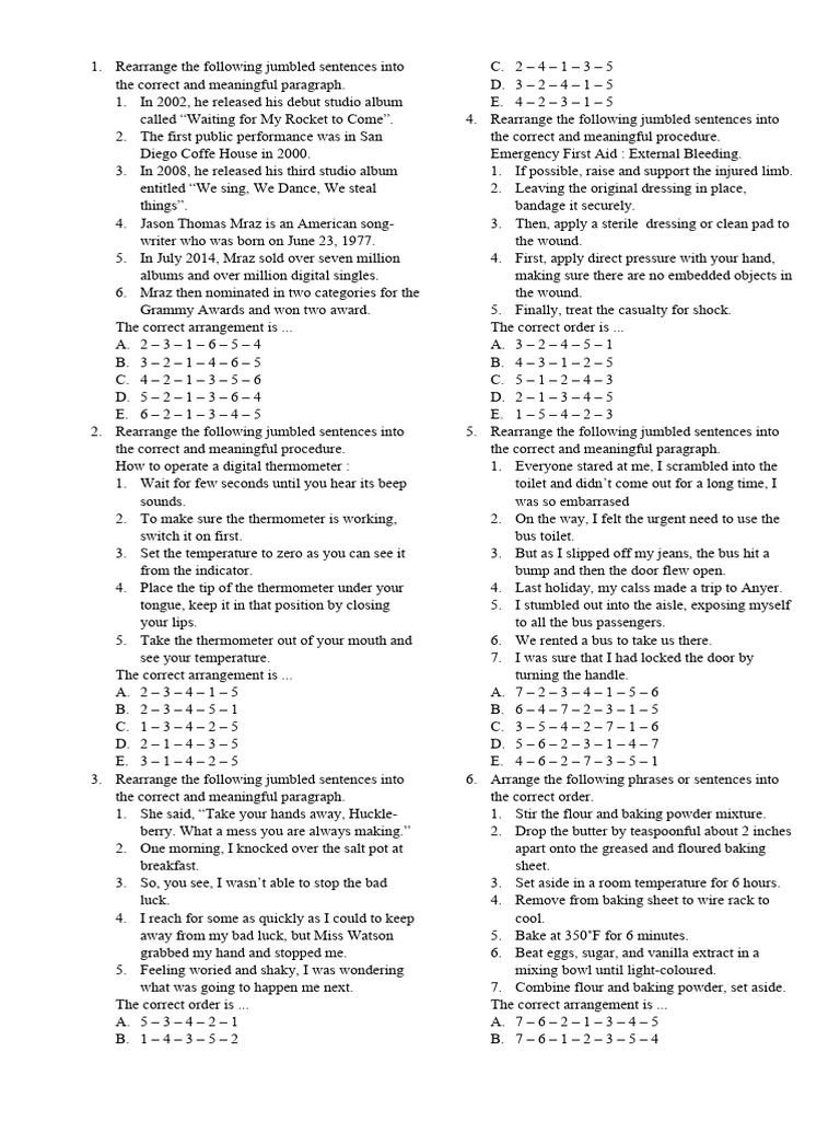 Akm Bank Soal Hal 201 - 206 | PDF | Sushi | Ice Cream