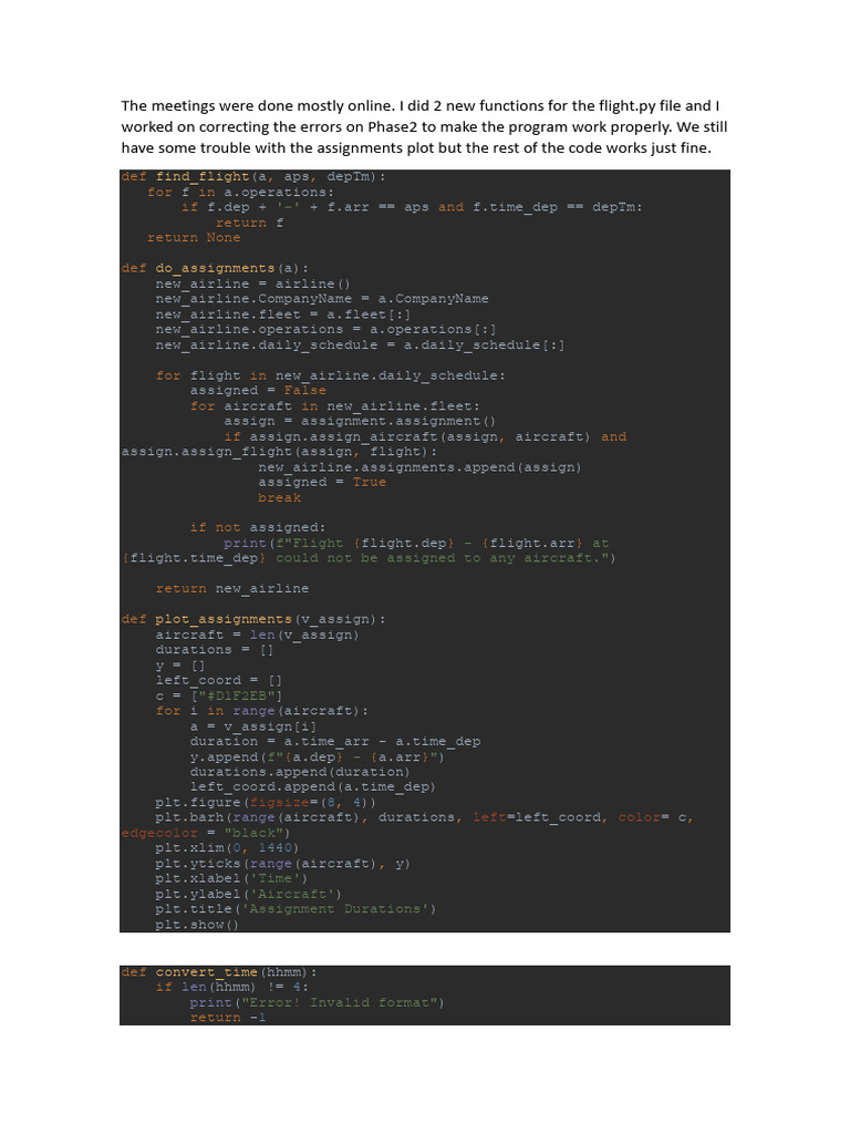 Find - Flight: Def,, For in If and Return Return None Def | PDF | Flight Recorder | Computing
