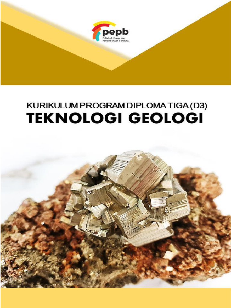 Kurikulum Teknologi Geologi D3 | PDF | Sains & Matematika